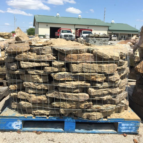 Weathered Sandstone Fieldstone - Sonnenberg Landscaping